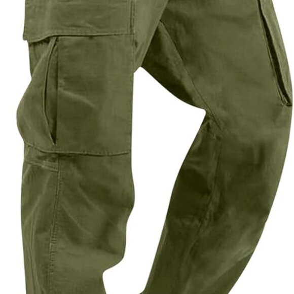Pants | Mens Pants Cargo Pants Drawstring Multi Pocket Casual Pants ...